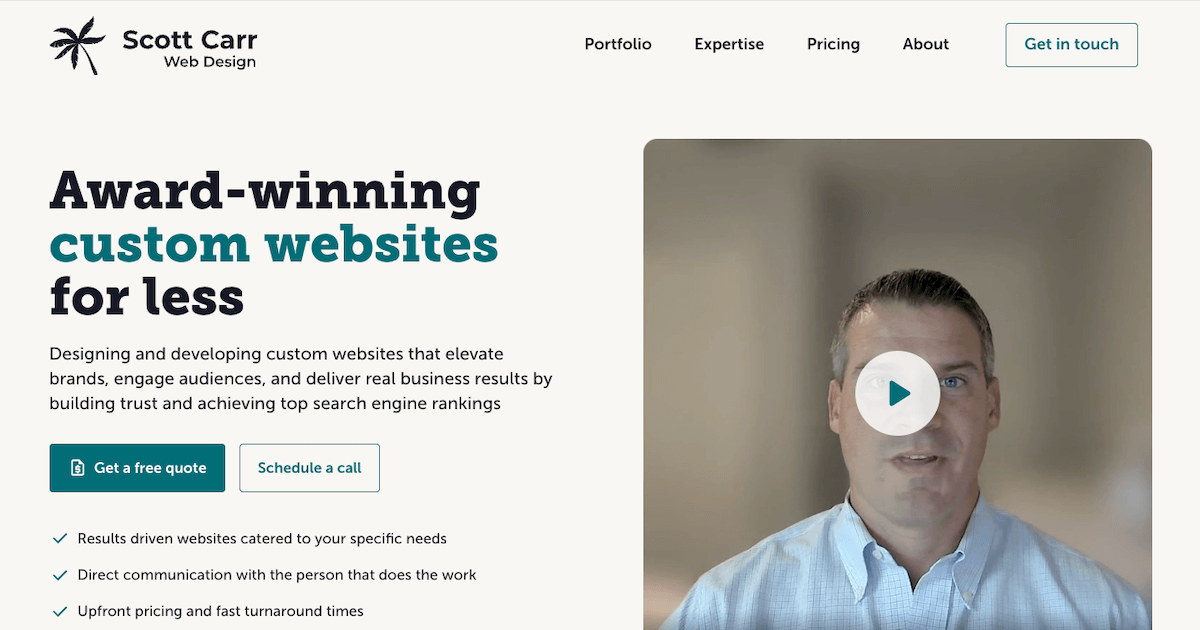 Scott Carr Web Design | Custom Web Design & Development